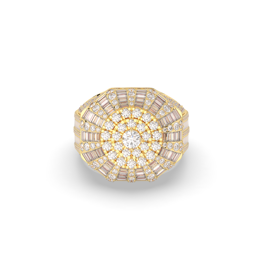 Radiant Crown Royal Shine Ring – thesupreme jewelers